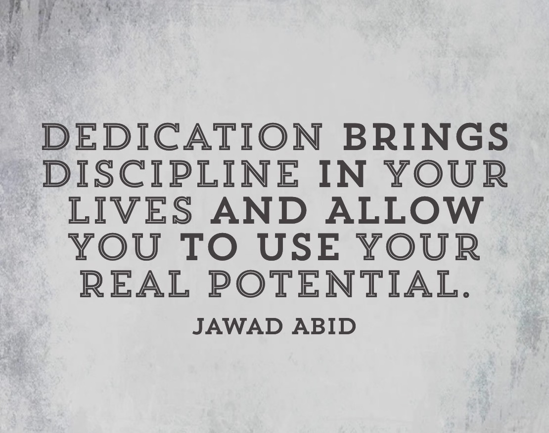 Why dedication is key to success Archives - Jawad Abid